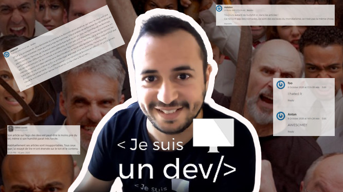 On lit calmement des commentaires méchants [YouTube] - Je suis un dev